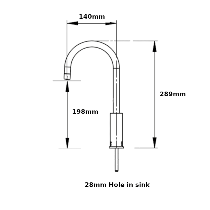 Insinkerator Compatible Boiling Water Tap | Insinkerator Tap