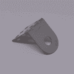 Wall mounted water filter tap bracket | water filter tap bracket