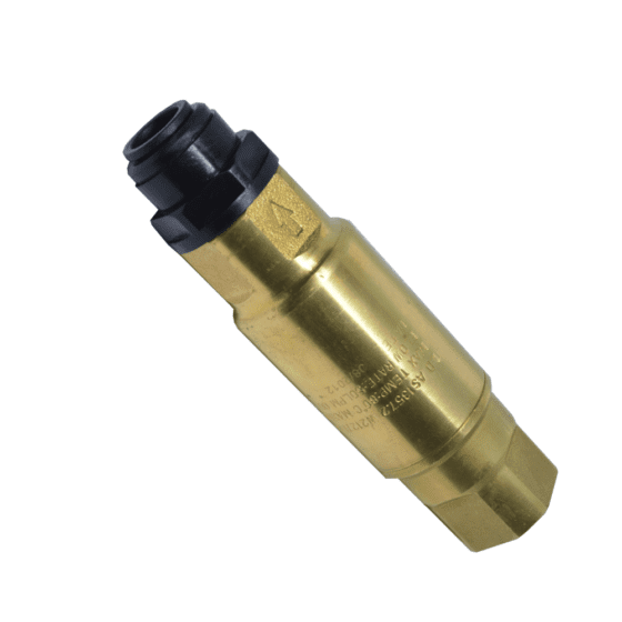 caravan hot water tempering valve | push on tempering valve | push on valve