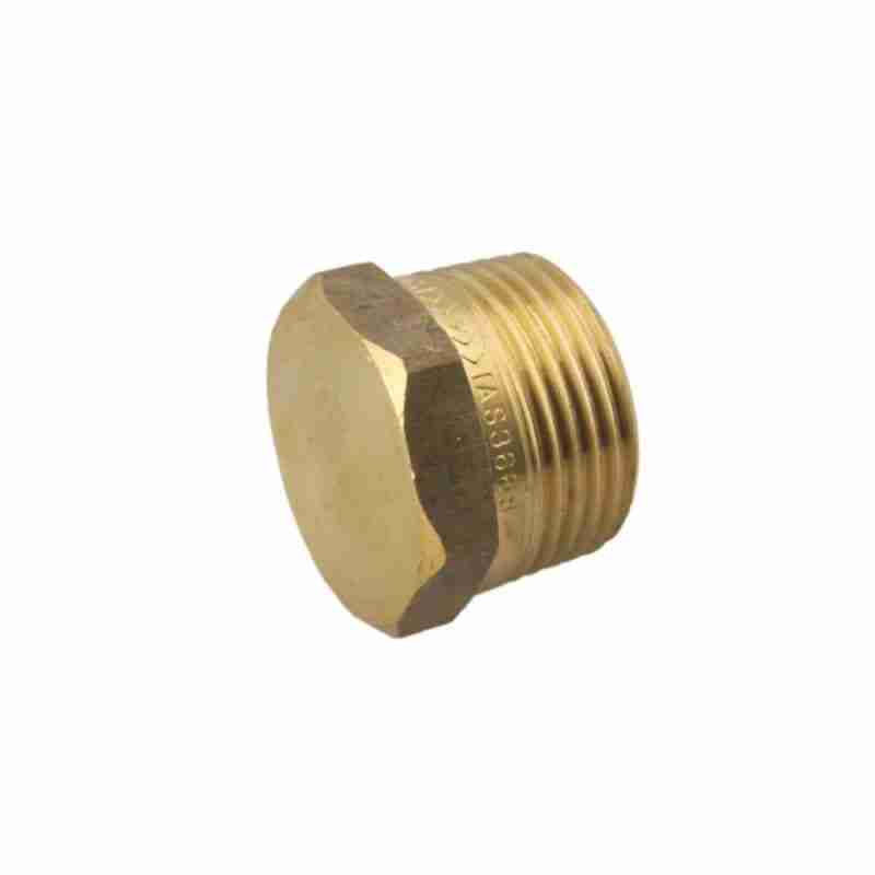 3/4" brass hexagon plug | 3/4" brass hexagon stp | 3/4" brass plug
