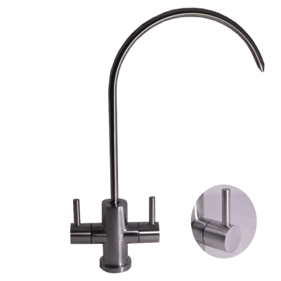 Dual water filter tap | Stainless steel dual water filter tap