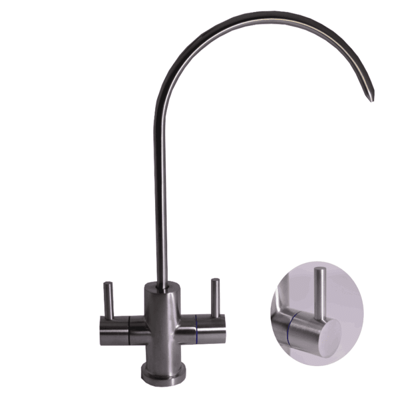 Dual water filter tap | Stainless steel dual water filter tap