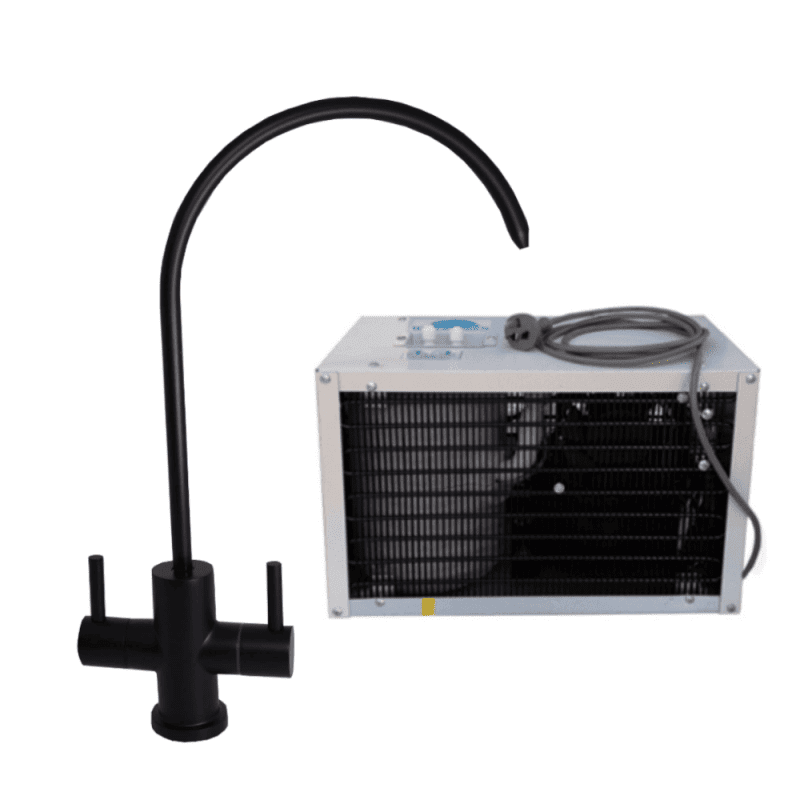 Twin black water filter chiller | water chiller | Matte black water chiller