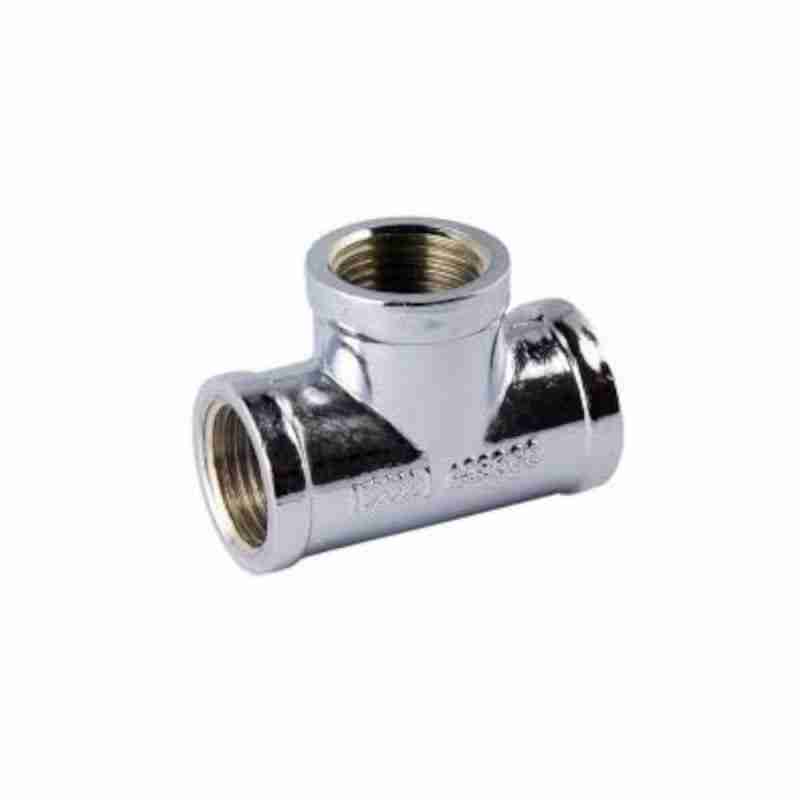 3/4" to 1/2" chrome plated brass reducing nipple | chrome nipple