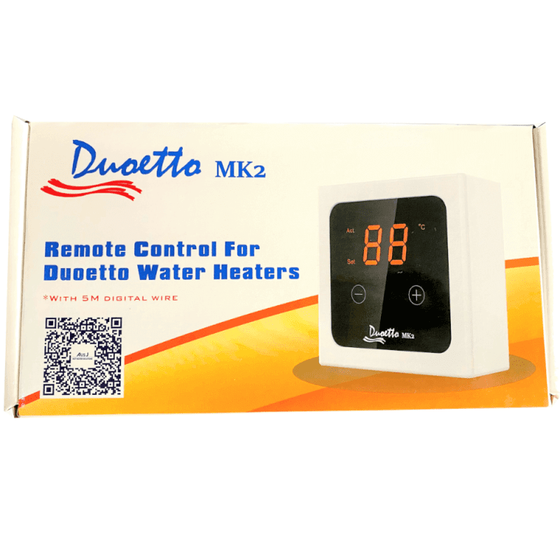 Duoetto remote control | rv hot water system