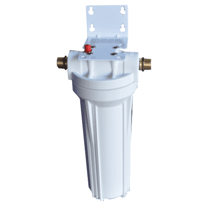 Single water filter housing | Single under sink water filter housing