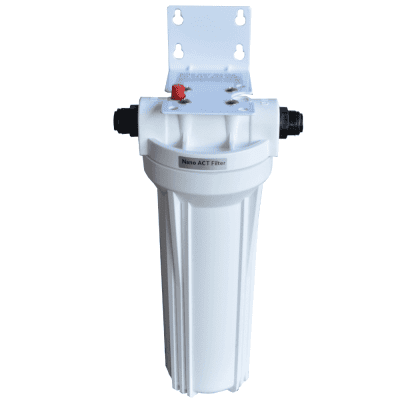 Single water filter housing | Single under sink water filter housing