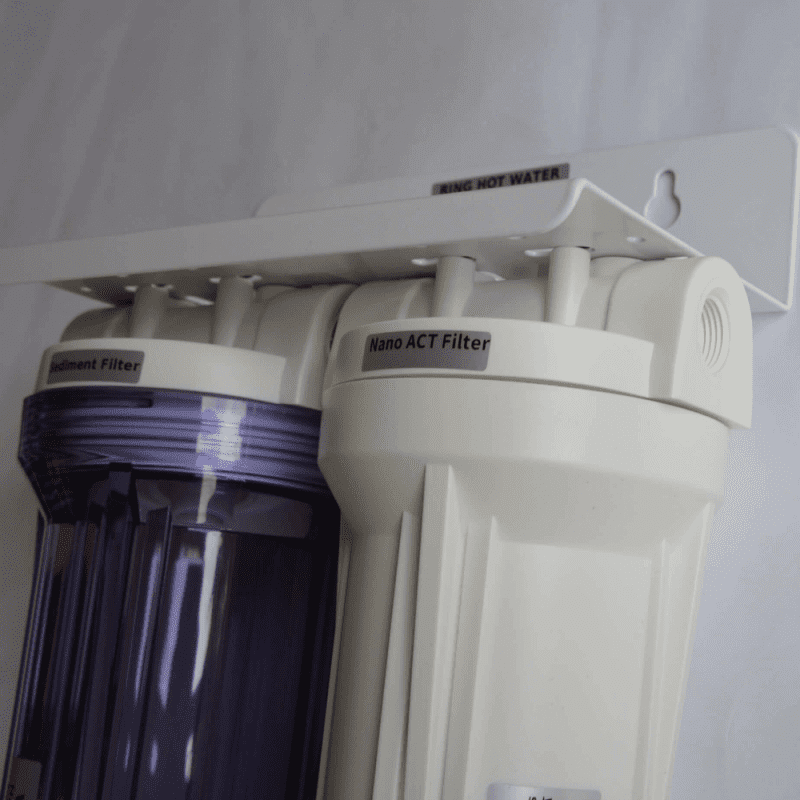 Twin clear filter housing | Twin clear water housing