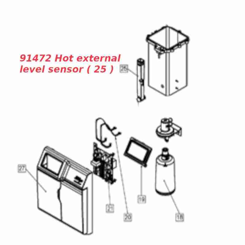 Zip 91472 Hot external level sensor | Zip 91472 level sensor