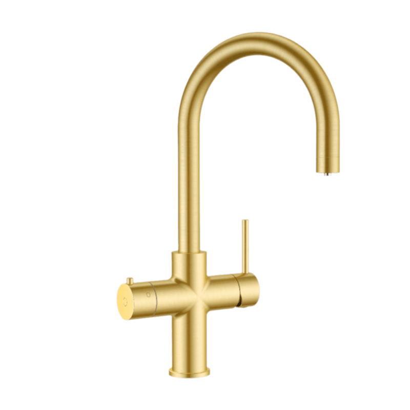 Gold 4 in 1 boiling and chilled tap | AG-CS-R41BG